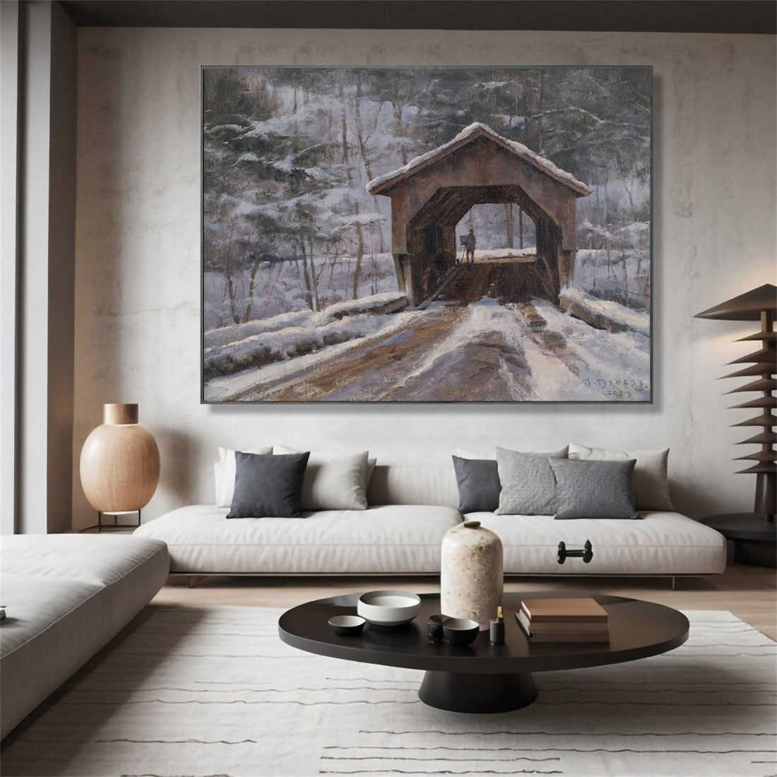 ARABELART-OR-1166-Landscape Paintings | Custom Hand-Painted Art